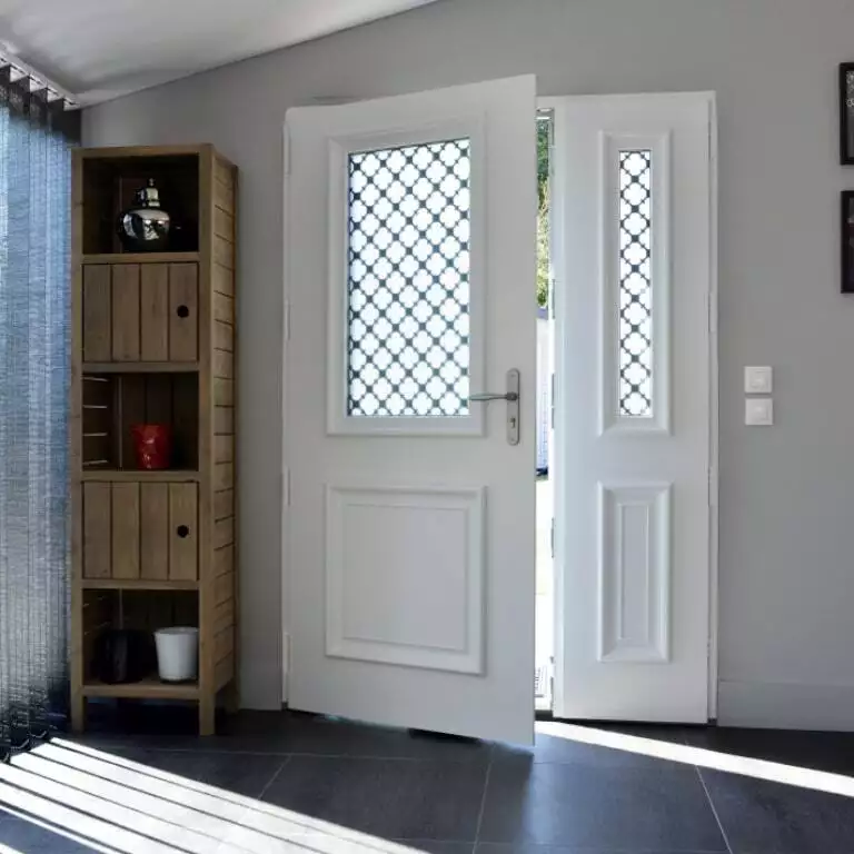 Porte d'entrée Alu Bel'm ATHENA à 1 vantail ouverture à la française