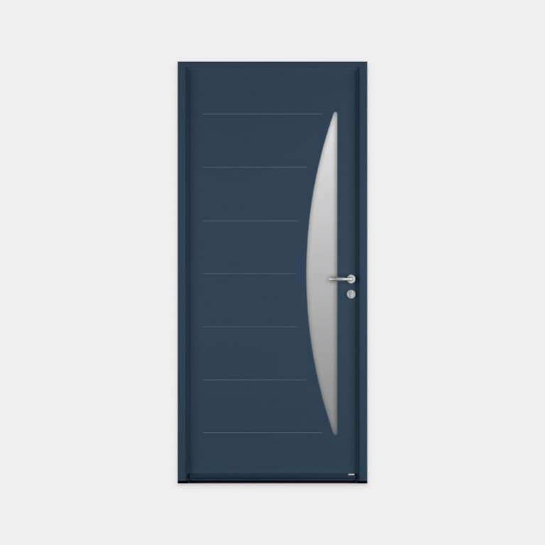 Porte d'entrée Acier Bel'm HEXAGONE EVO 1 vantail à la française