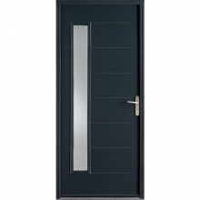 Porte d'entrée Acier Bel'm ABSCISSE 1 vantail ouverture à la française