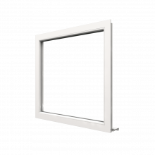 Châssis fixe PVC sur mesure fenêtre sans ouverture | Brico fenêtre